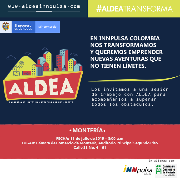 Socialización para Gestores de Proyecto del Programa Aldea - Innpulsa | Cámara de Comercio de ...