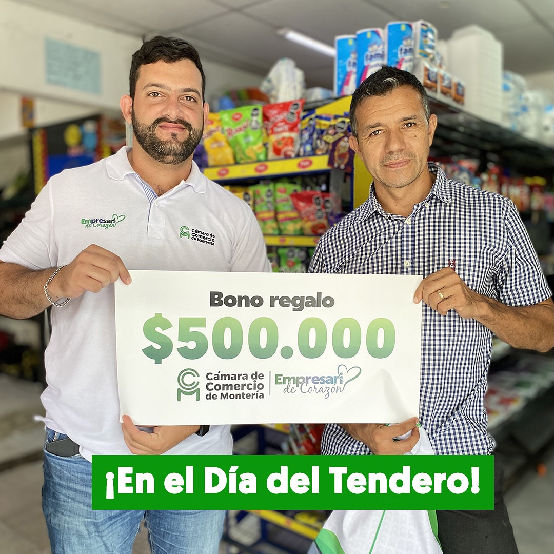 ¡EN EL DIA DEL TENDERO! | Cámara de Comercio de Montería
